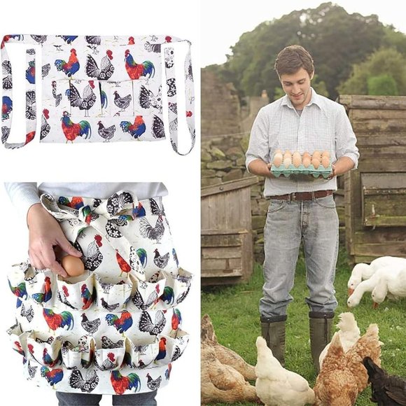 Vigor | Other | Egg Gathering Collection Apron Poultry Farming Use ...
